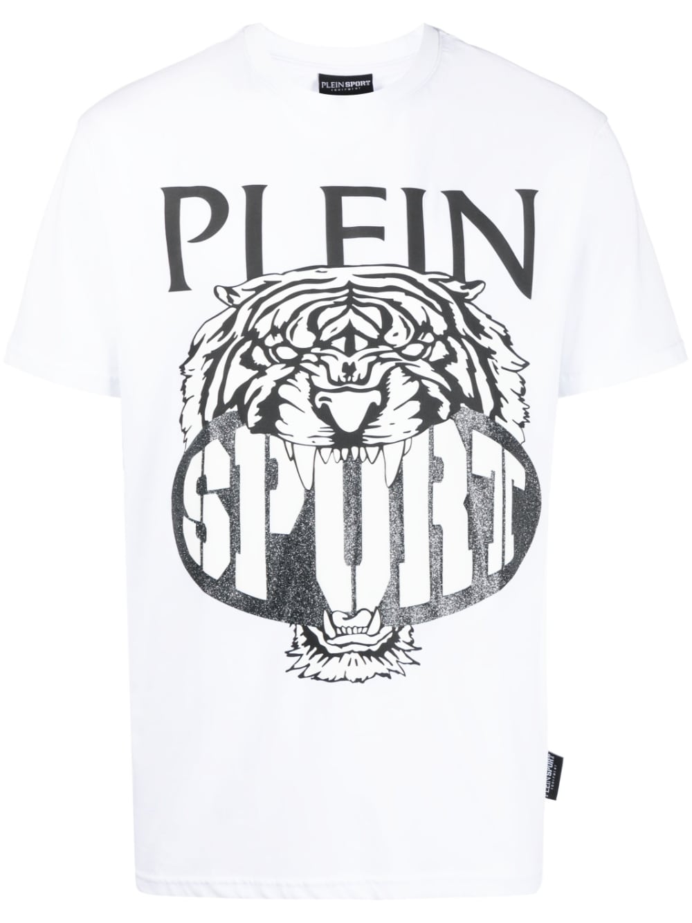PLEIN SPORT tiger round neck t-shirt