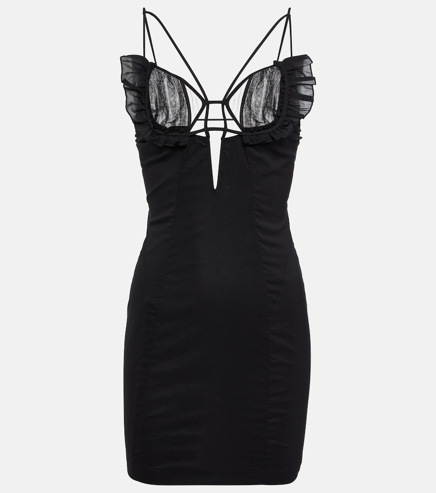 knee length dresses for ladies Trouble Emerald Mini Dress - US 2