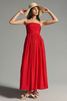 lorelei ruched bodice midi dress Lorelei Midi Dress