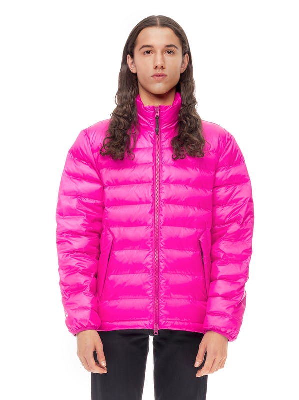 THE VERY WARM Ultra Liteloft Puffer Jacket- Fuchsia - Pink | Editorialist