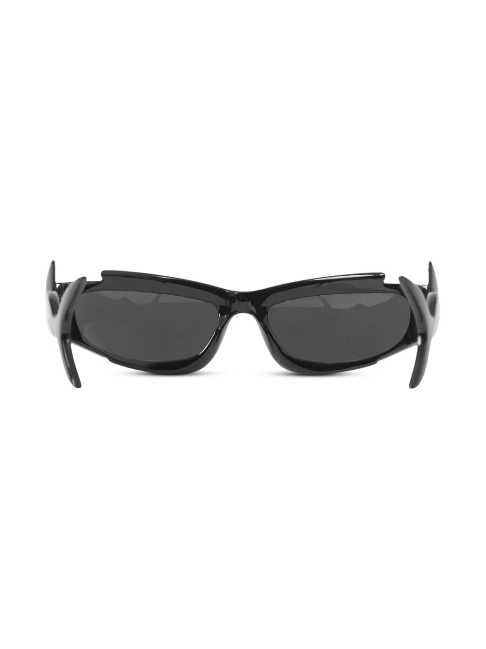 Burberry Turner Shark Rectangular-Frame Sunglasses - Black 