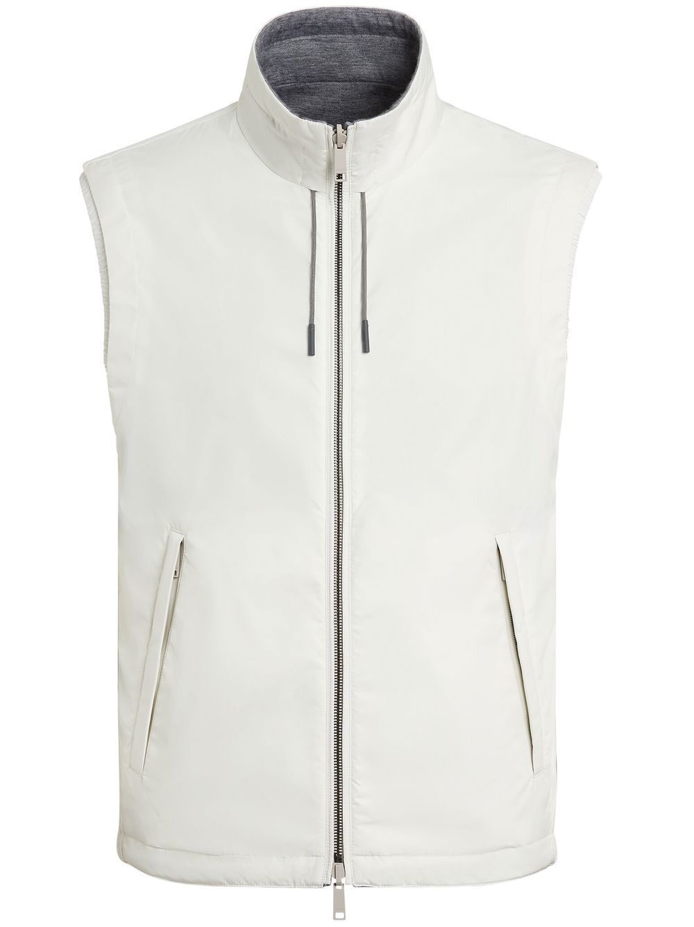 ZEGNA Zegna Reversible Zip-Up Vest