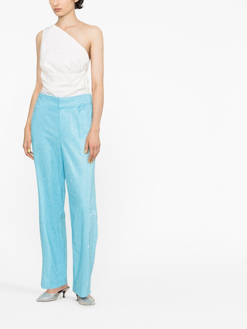 GIUSEPPE DI MORABITO Giuseppe Di Morabito Crystal-Embellished Trousers
