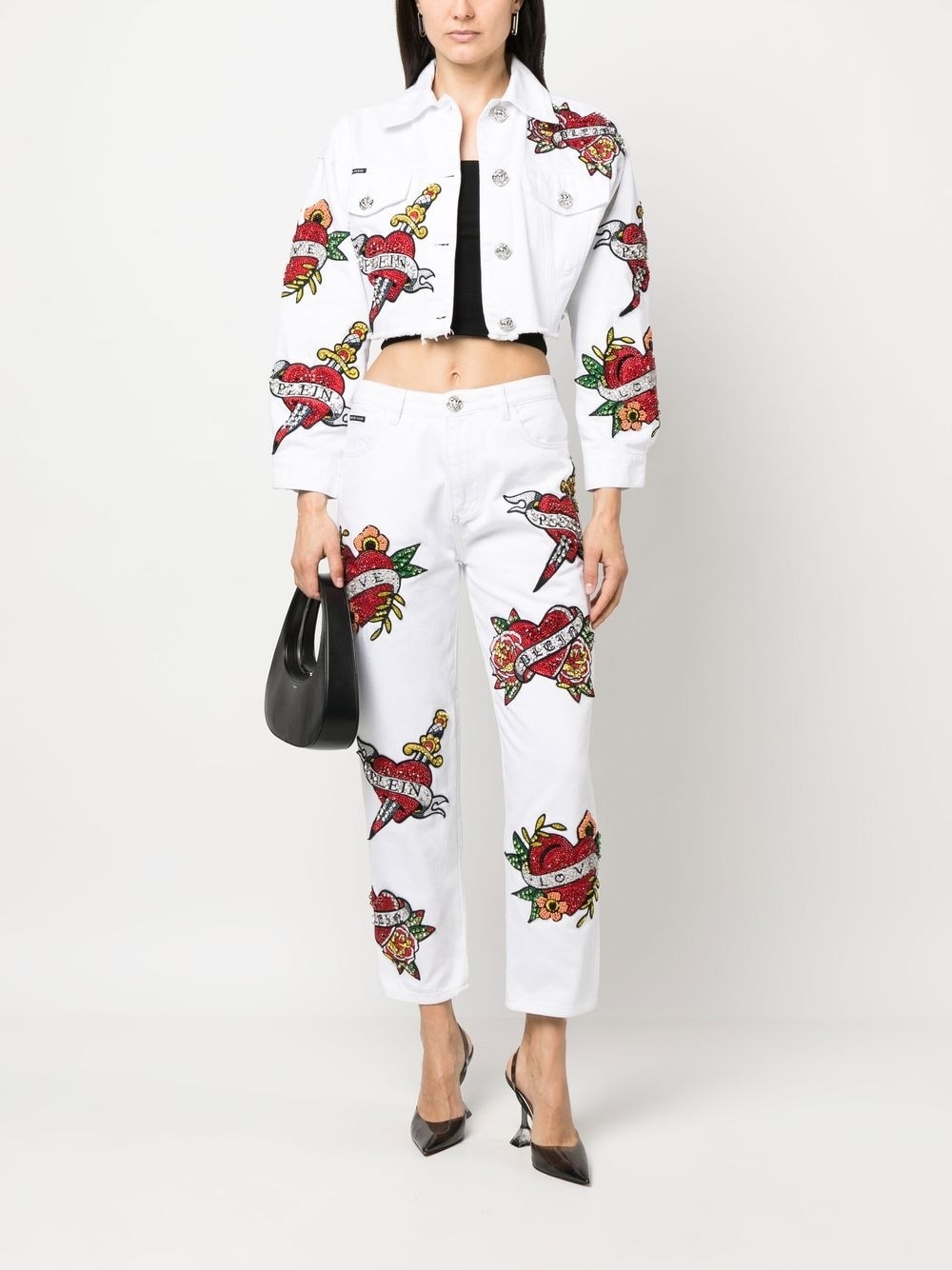 PHILIPP PLEIN Philipp Plein Mom-Cut Jeans