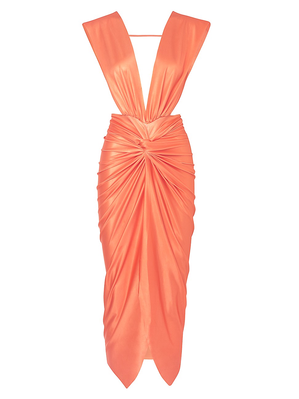baobab mia ruched maxi dress Baobab Mia Ruched Maxi Dress In Sandia - 75% Off