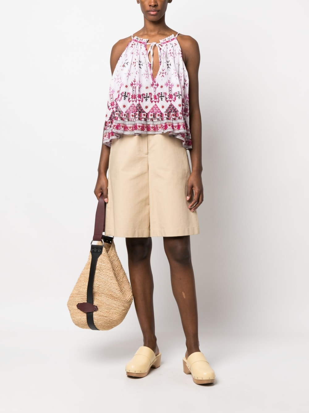 MARANT ETOILE MARANT ÉTOILE Fabino Graphic-Print Top