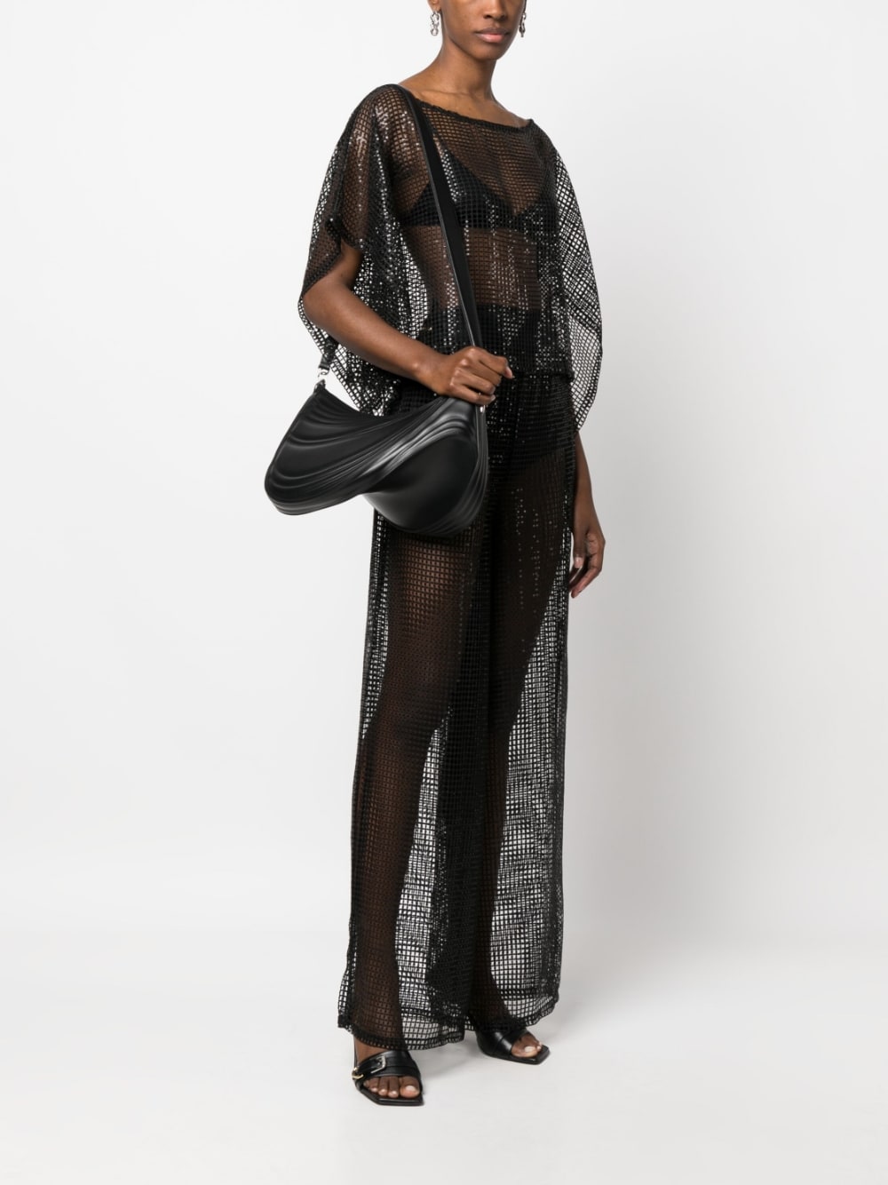 MUGLER Mugler Spiral Curve 01 Shoulder Bag