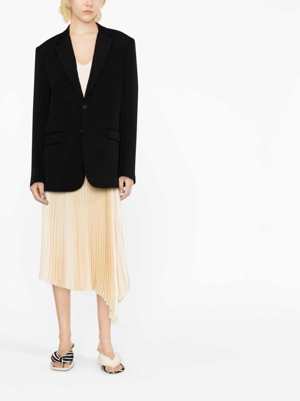 WARDROBE.NYC WARDROBE.NYC Relaxed-Fit Single-Breasted Blazer