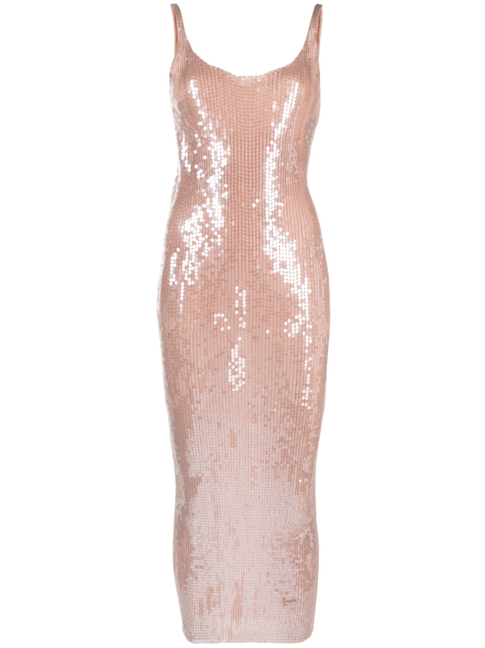 Alexander Wang Sequin-Embellished Midi Dress In Neutrals - 55% Off | Editorialist Alexander Wang Sequin-Embellished Midi Dress In Neutrals - 55% Off | Editorialist