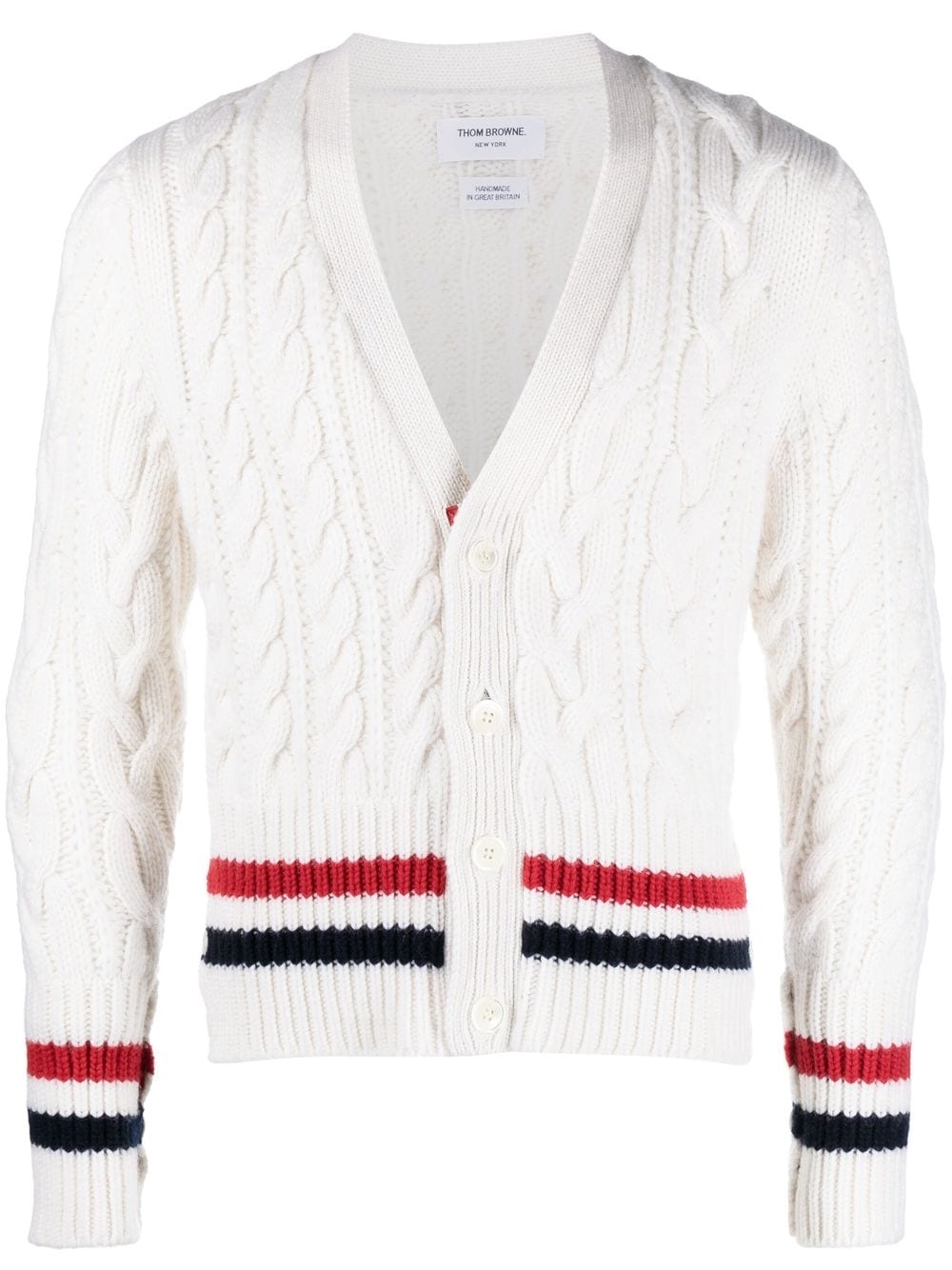 THOM BROWNE rwb gingham oxford shirt