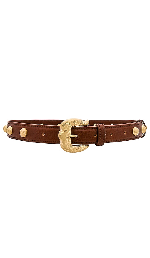 Cult Gaia Nicole Belt In Cognac In Whiskey - 35% Off 