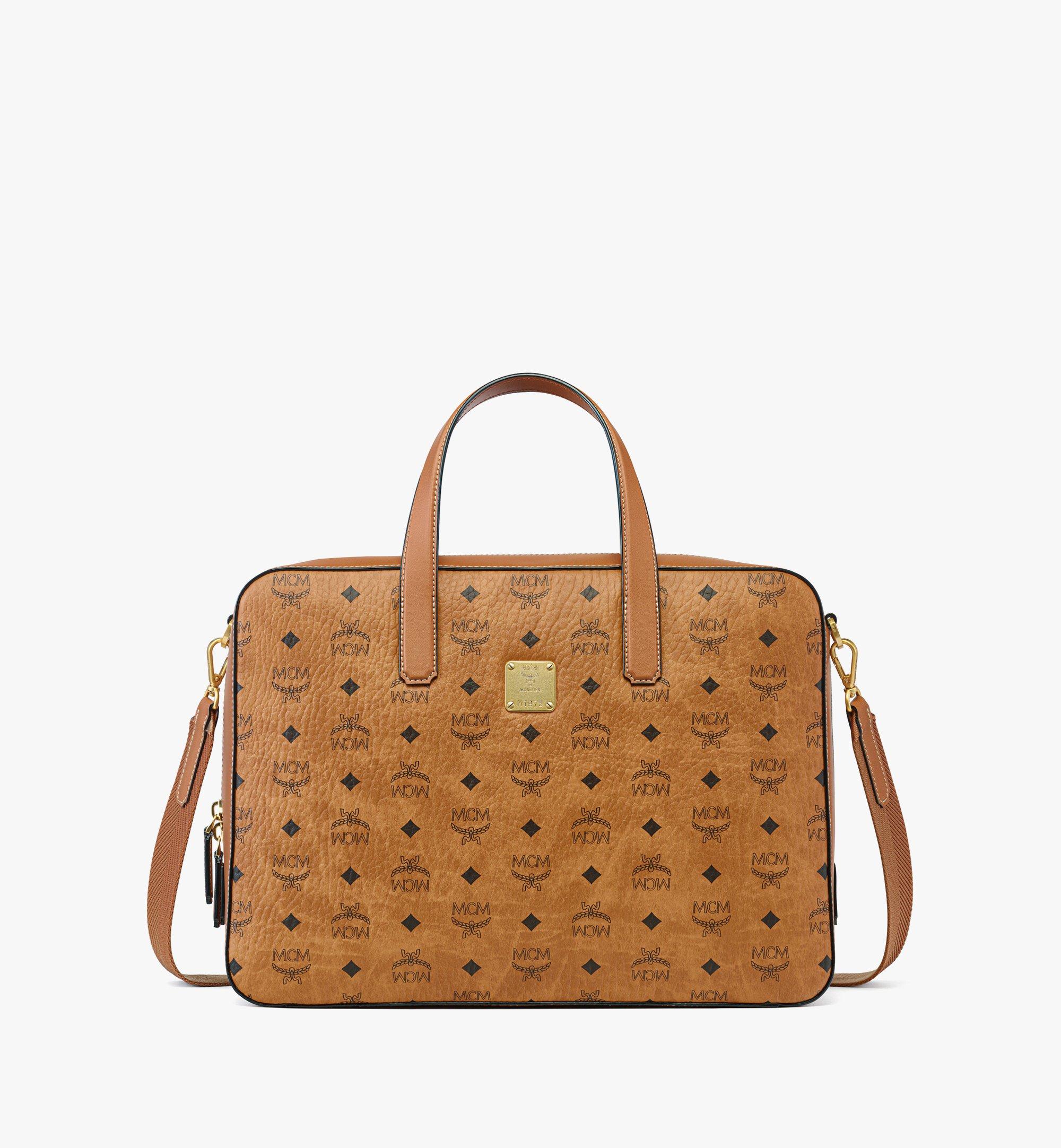 Mcm Golf In The City Weekender Bag In Vintage Monogram Jacquard