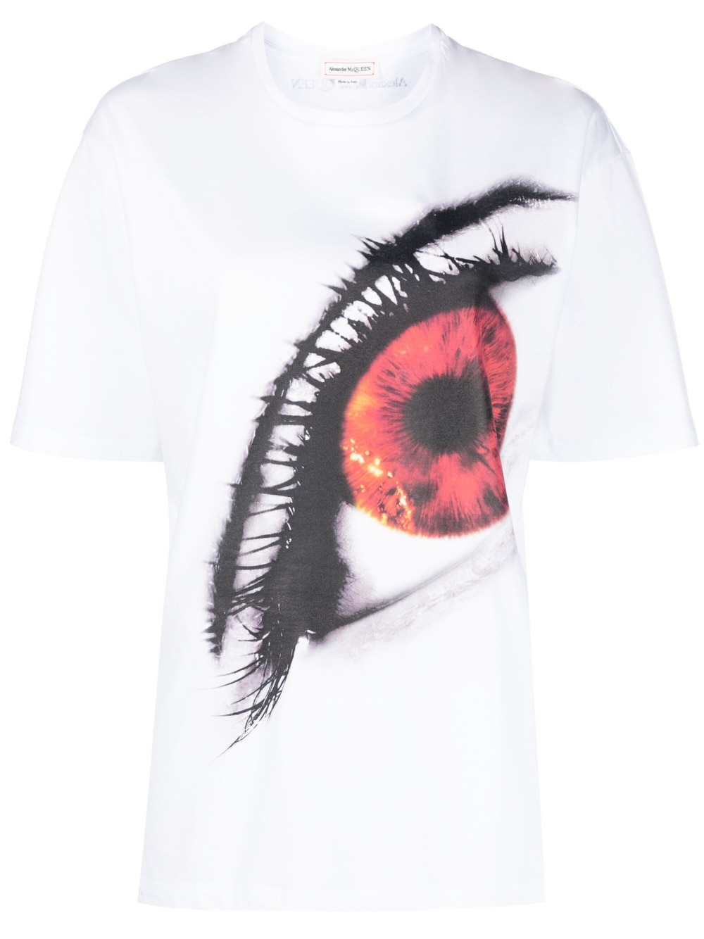 ALEXANDER MCQUEEN Alexander McQueen Eye-Print T-Shirt