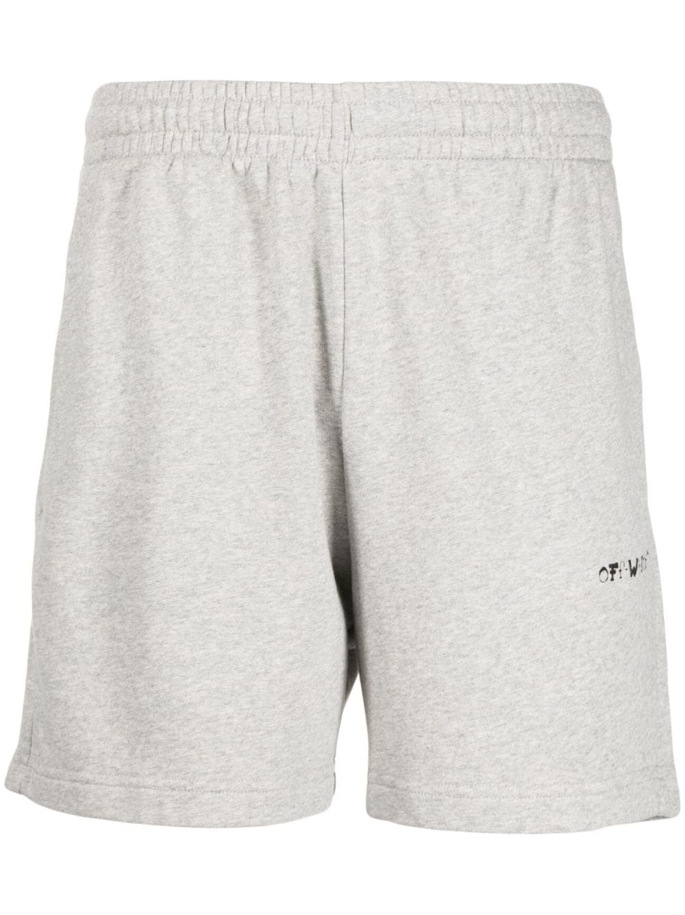 OFF-WHITE Off-White Logo-Print Track Shorts