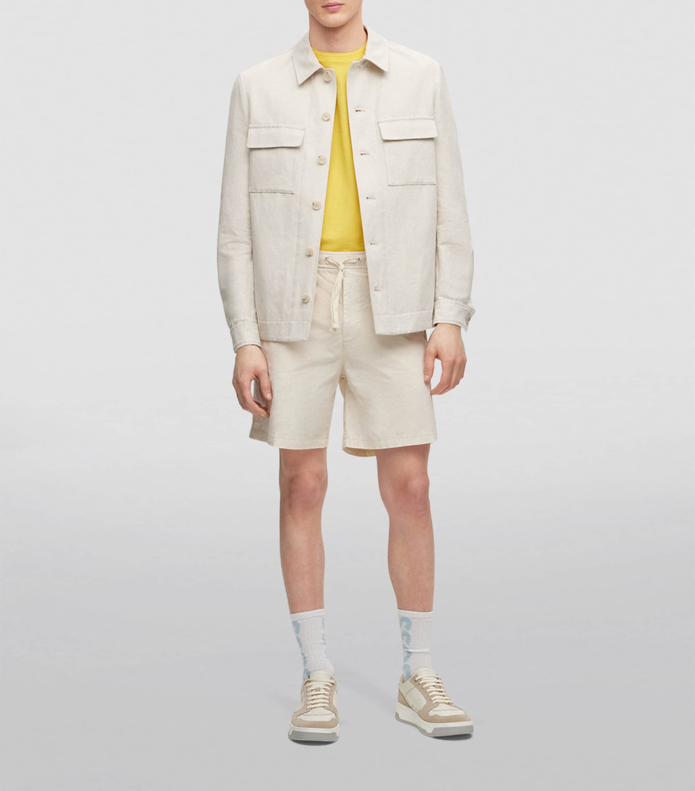 BOSS Stretch-Cotton Shorts