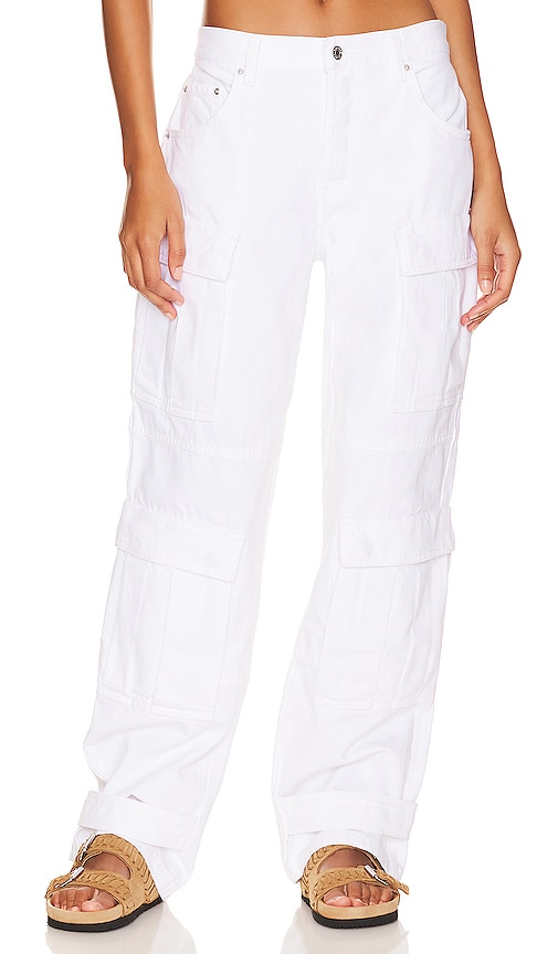 GRLFRND White Lex Cargo Jean