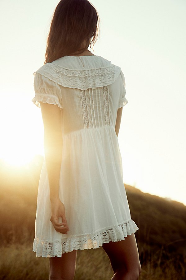 free people sunkissed mini dress Free People Sunkissed Mini Dress - Gilded Lime