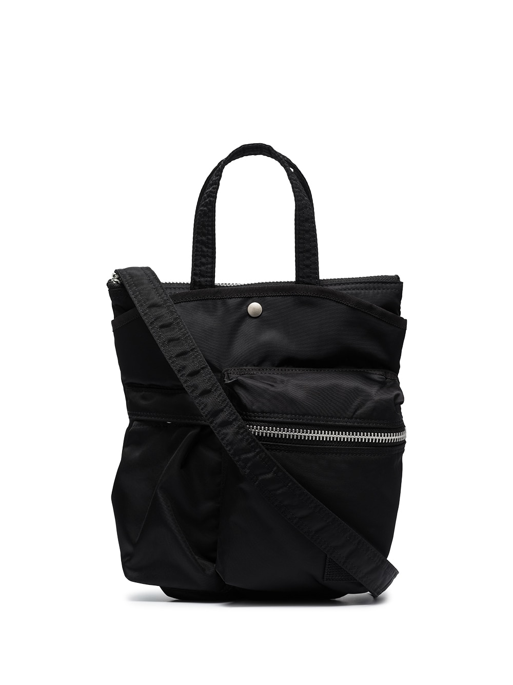 Sacai X Porter-Yoshida & Co. Multi-Pocket Bag - Black | Editorialist