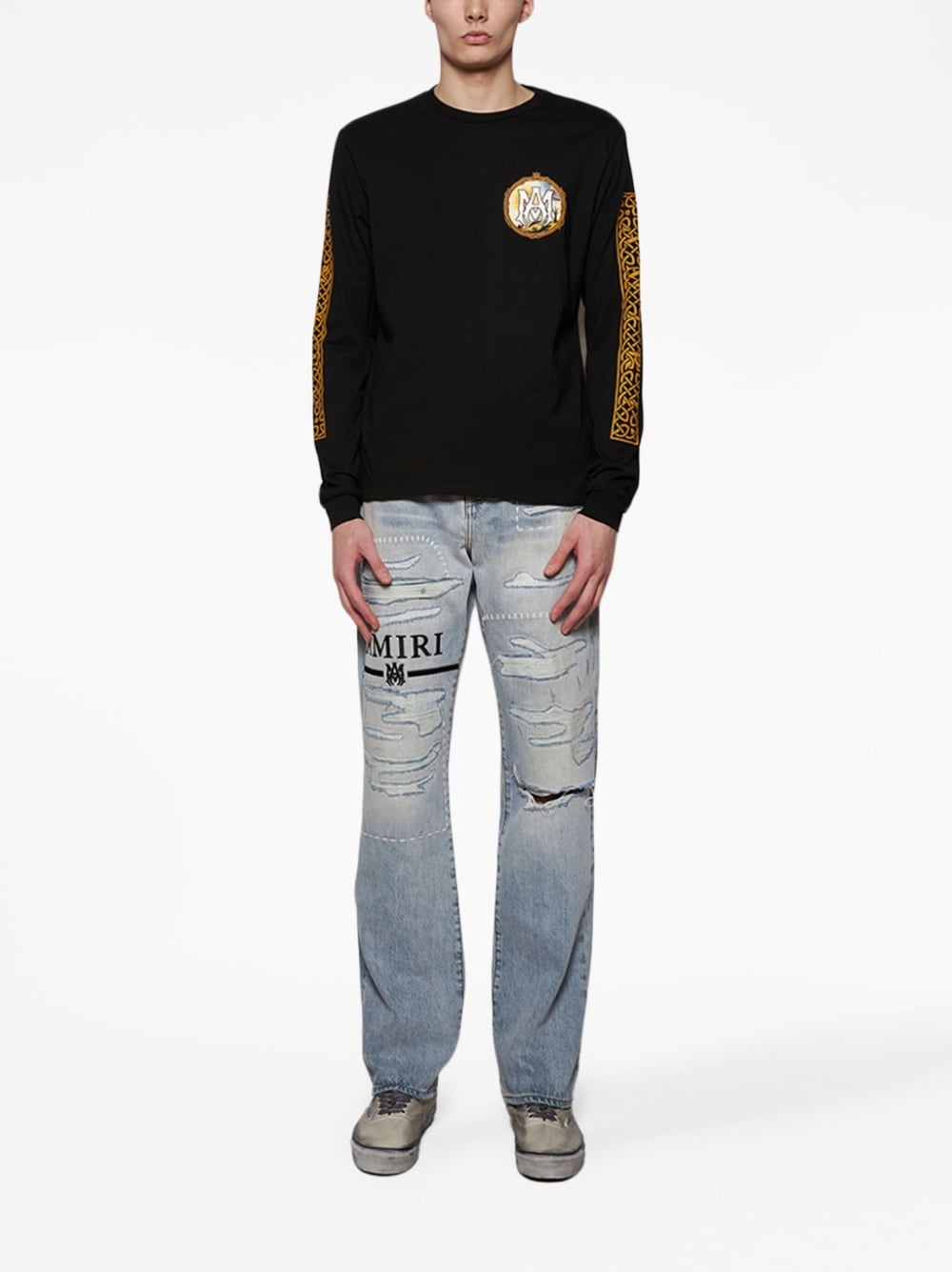 AMIRI alchemy frame long-sleeve t-shirt