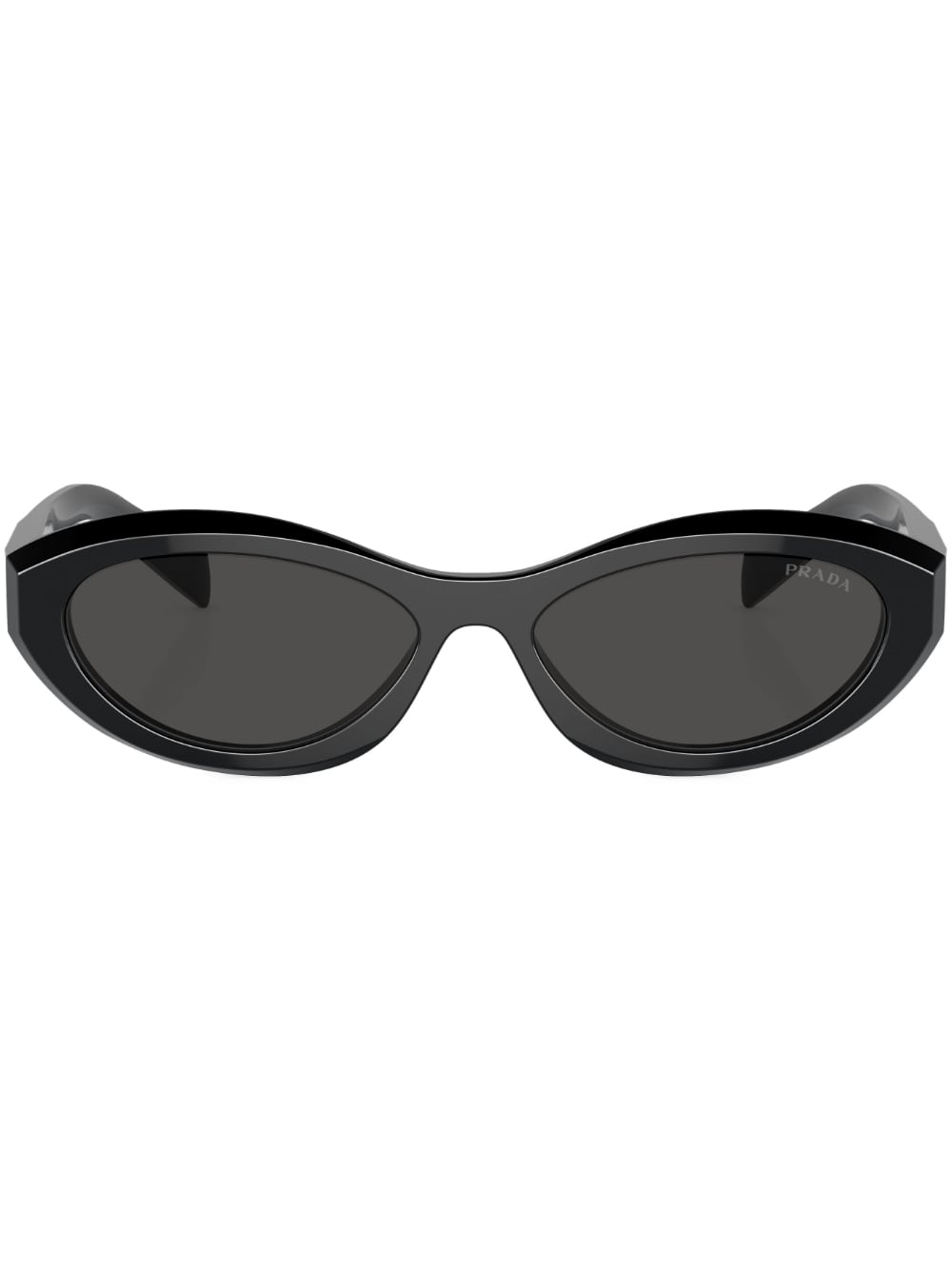 小物 Archive PRADA halfrim oval sunglasses PRADA EYEWEAR Oval-frame acetate sunglasses | NET-A-PORTER
