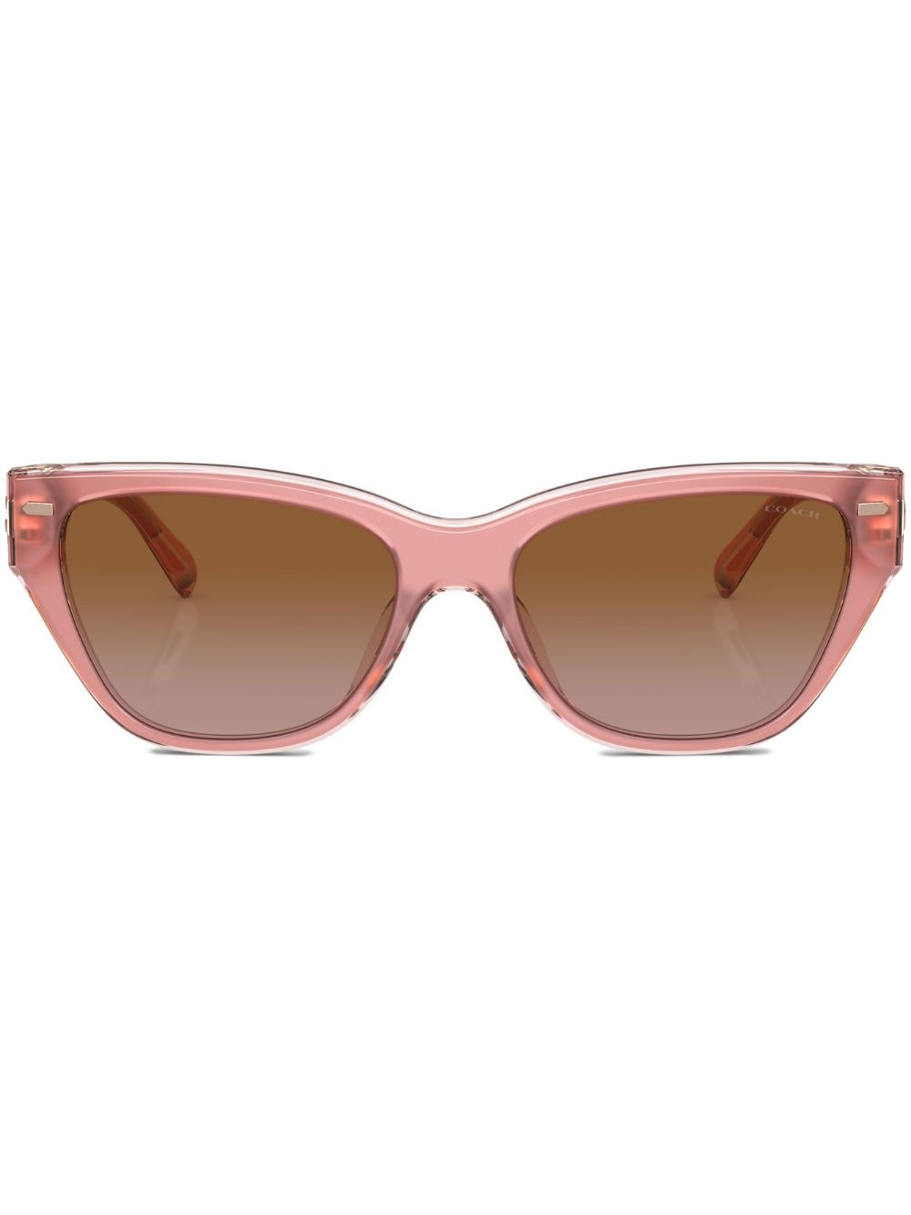 Coach Cat Eye Sunglasses In Pink - 44% Off | Editorialist display picture 1