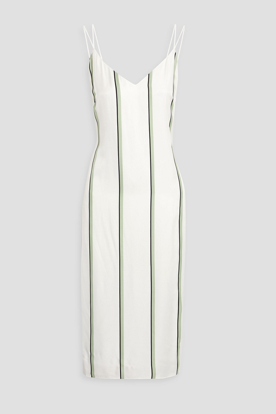 slim fit dress slacks Large Black Stripe Maxi Dress  DAISY DAYDREAM