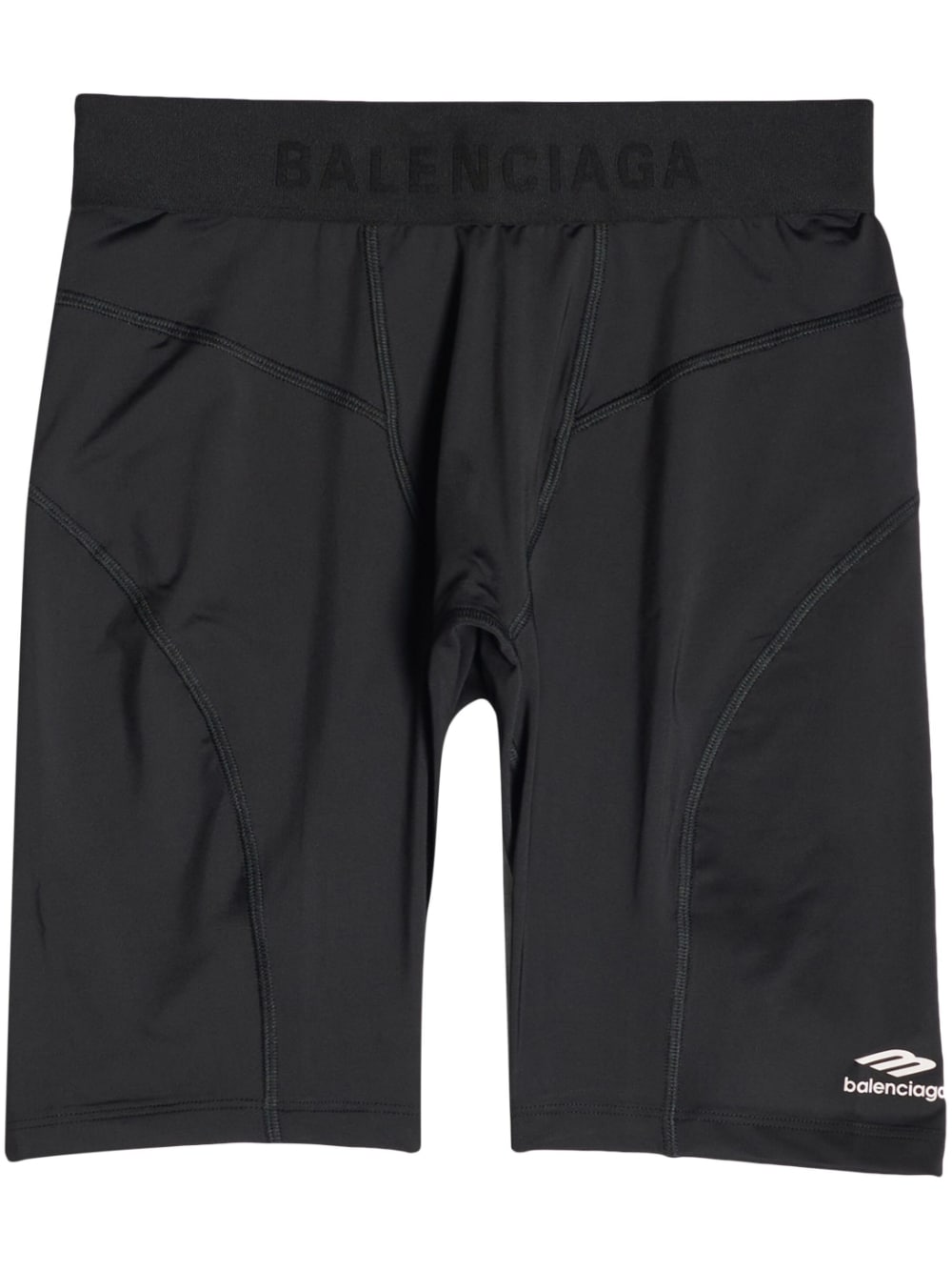 Balenciaga 3b Sports Icon-Print Boxers In Black - 40% Off