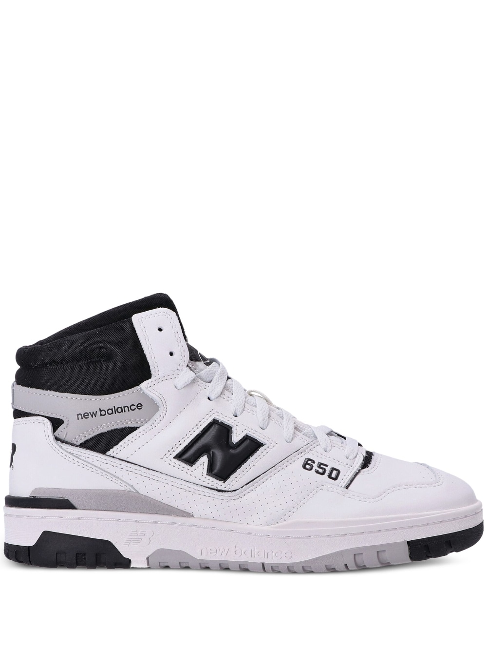 New Balance 650 High-Top Sneakers - White - 43% Off