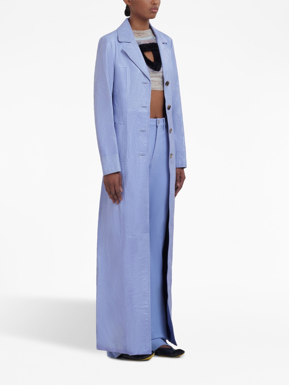 MARNI Marni Pressed-Crease Straight-Leg Trousers