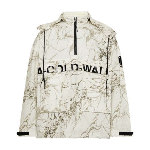 A-Cold-Wall* K-Way Overset Kagool Jacket In Marble_print 60% Off