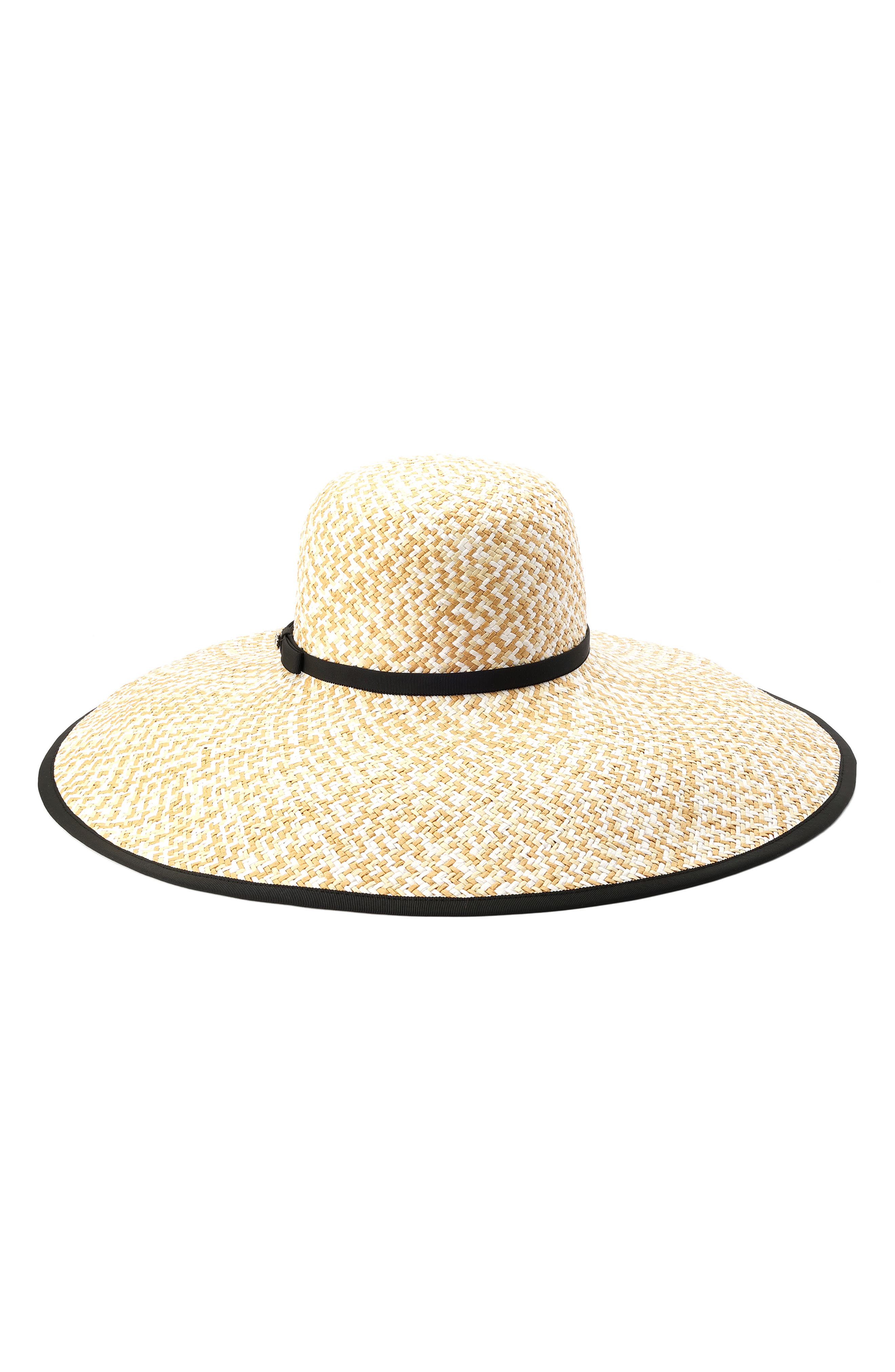 Kate Spade New York Straw Sun Hat - Natural | Editorialist display picture 2