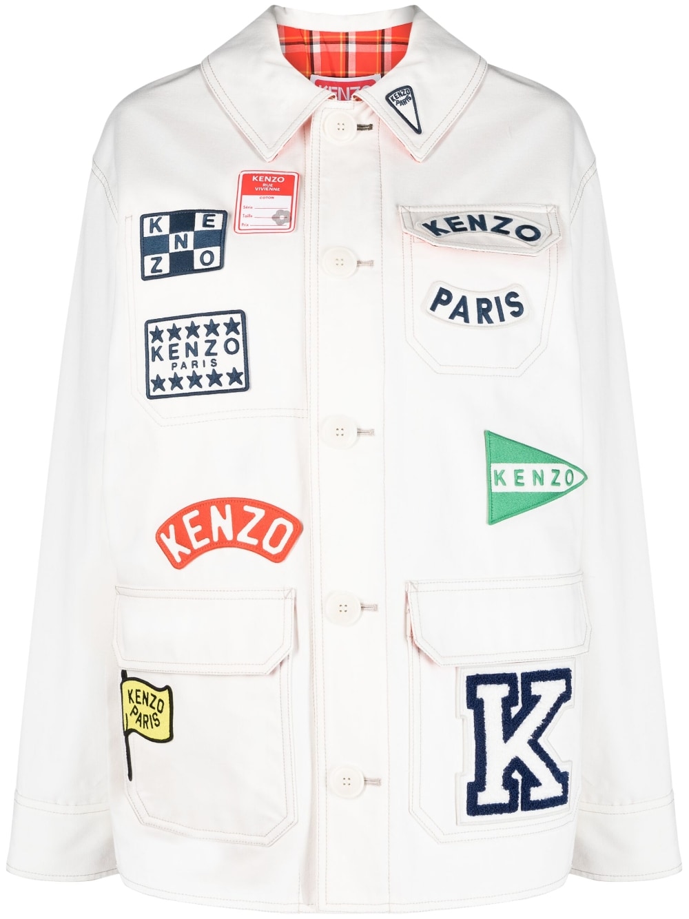 KENZO Logo-Appliqué Jacket