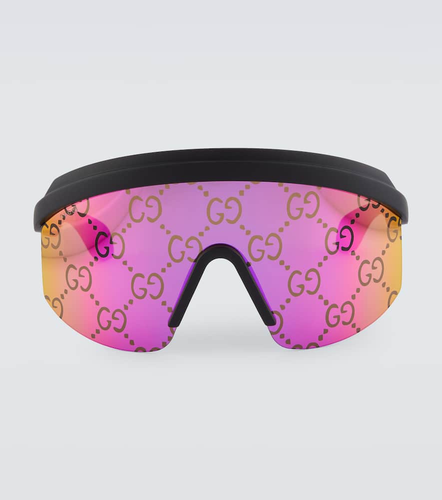 Gucci Gg Mask Sunglasses - Multicoloured | Editorialist