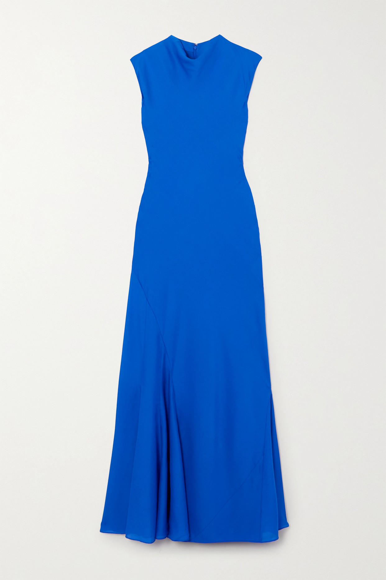 tove erin draped silk chiffon maxi dress Erin Dress Sand  TOVE Studio