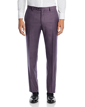 mens dark purple dress pants Maceoo