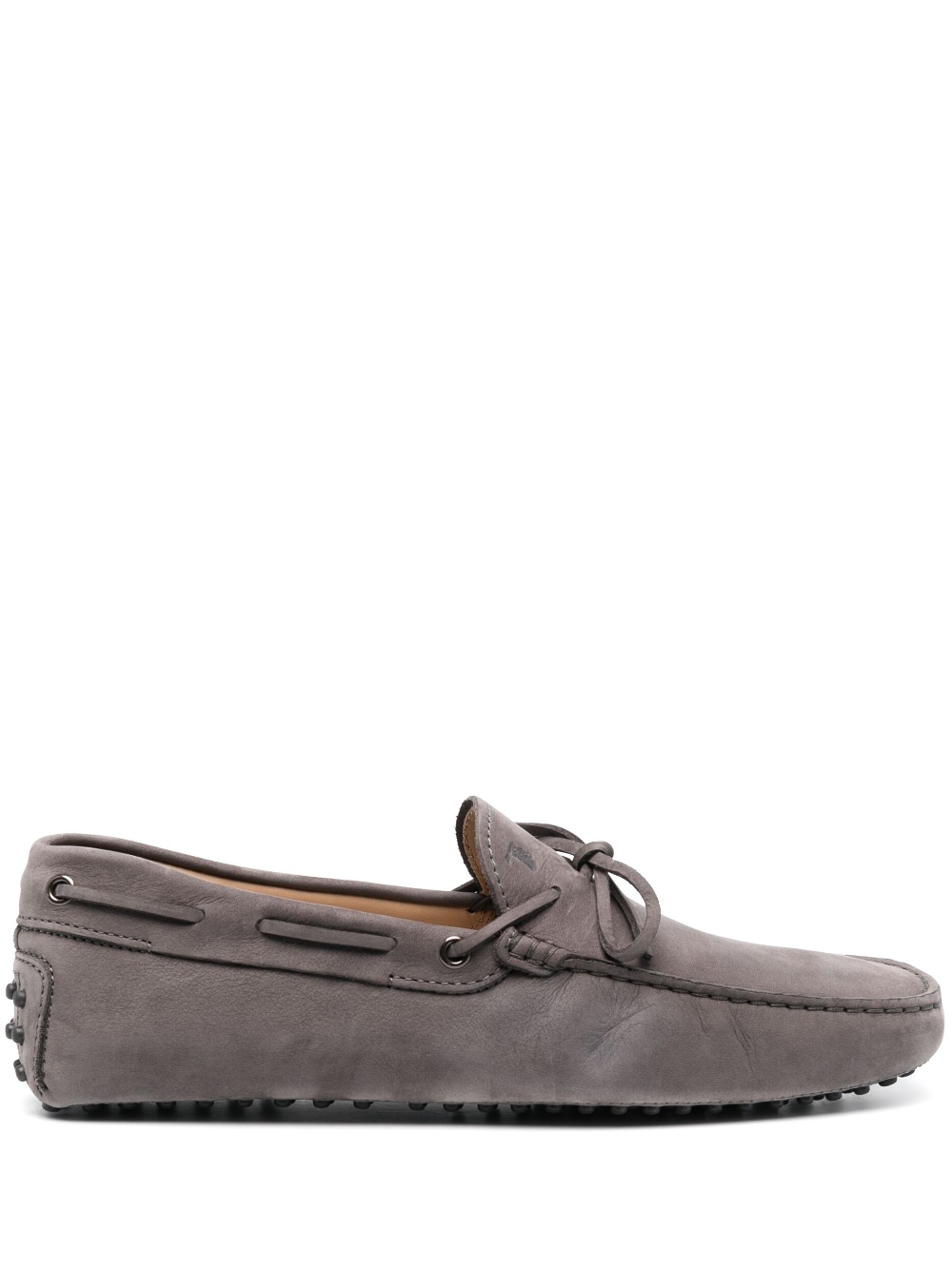 TOD’S Gommino Gray Suede Driving Shoes Loafers Sz 8.5 Made Italy Preppy Wedding Man GREY Gommino Loafers in Suede XXM22L0JV80RE09B211 | Tods main image 2