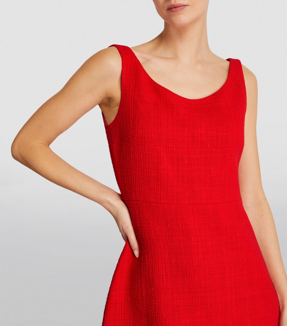 Theory Ballerina Mini Dress - Red | Editorialist