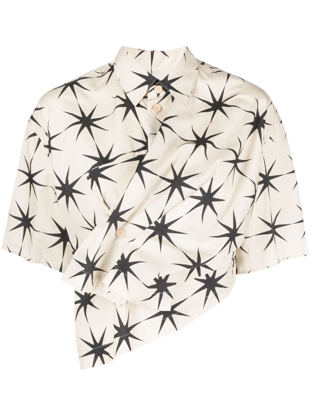 JNBY Short-Sleeve Cotton Shirt