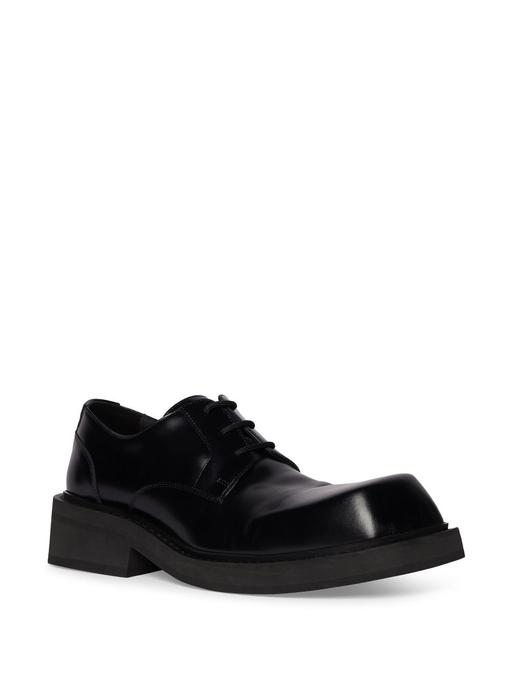 Balenciaga Inspector 40mm Derby Shoes In Black - 40% Off 