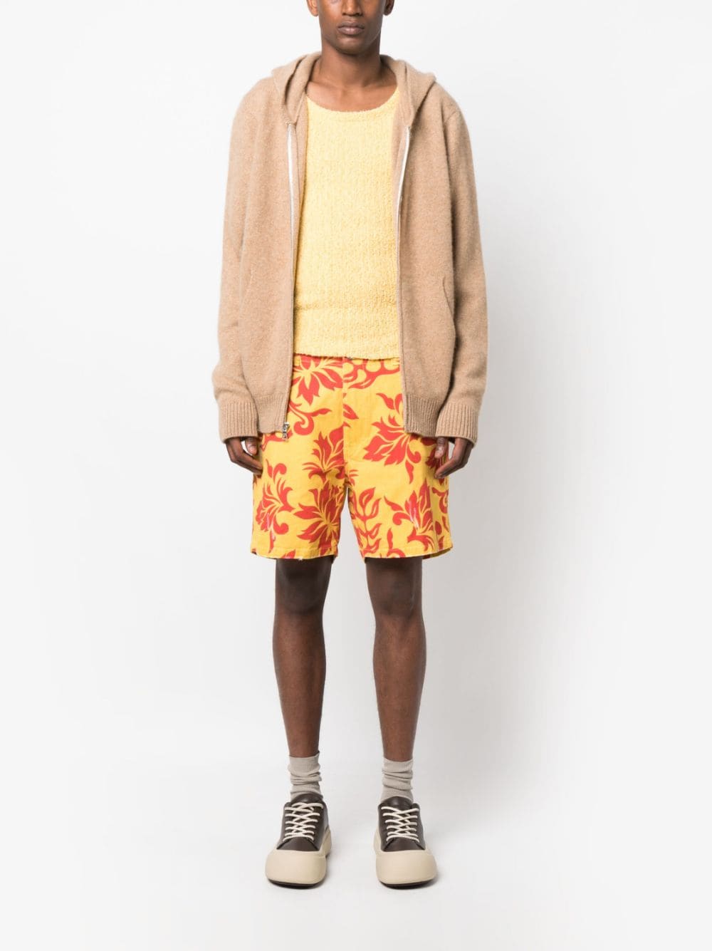 ERL ERL Graphic-Print Shorts