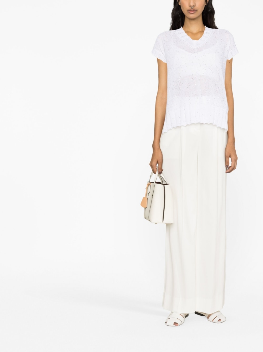 LORENA ANTONIAZZI Lorena Antoniazzi Wide-Leg Trousers