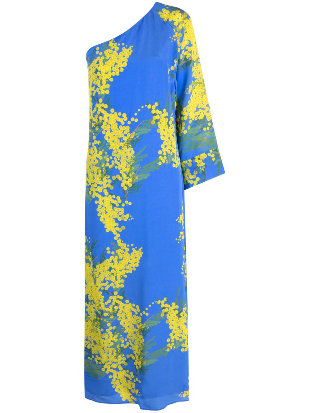bernadette one shoulder dress BERNADETTE Winnette One-shoulder Crepe Gown - Women - Yellow Dresses