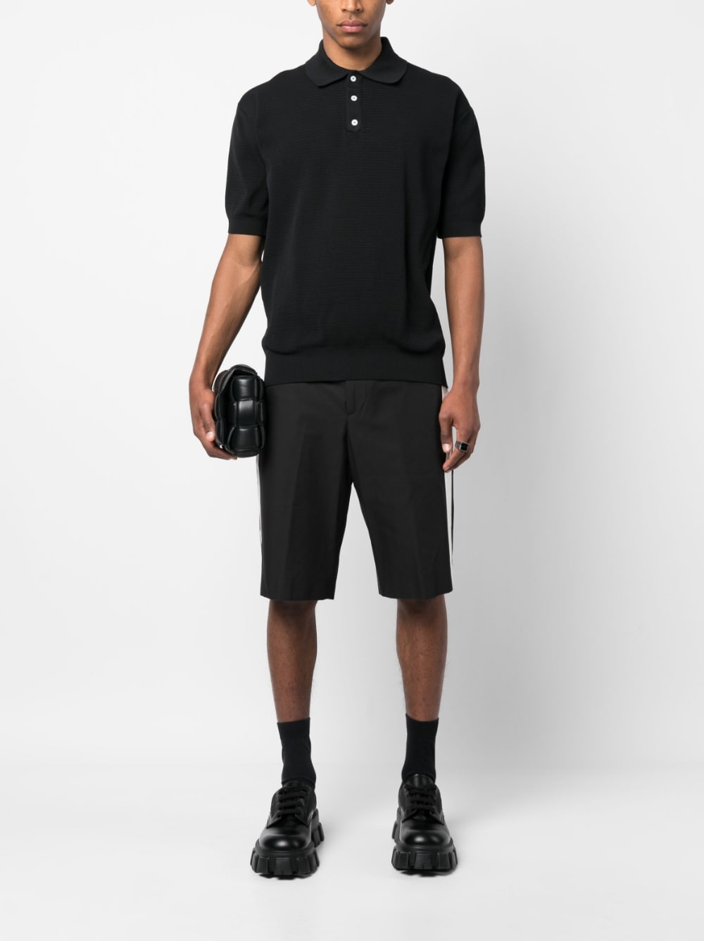 ALEXANDER MCQUEEN Alexander McQueen Side-Stripe Bermuda Shorts