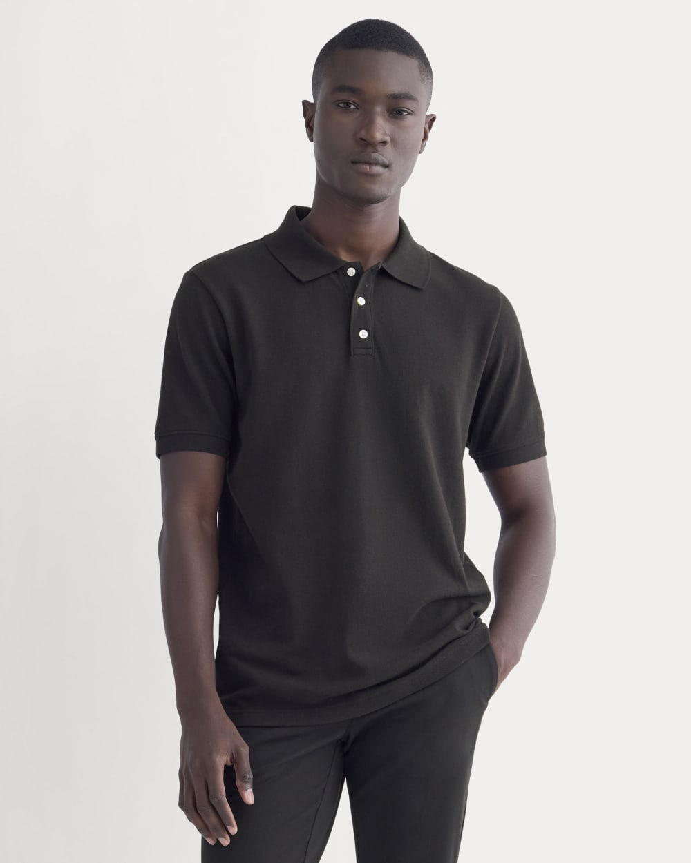 EVERLANE Pique Polo TShirt