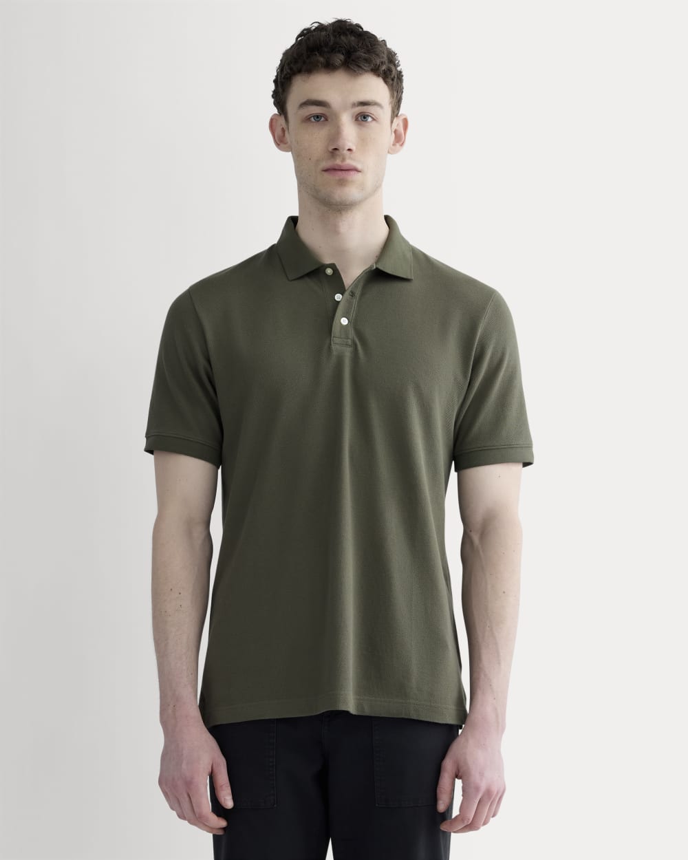 EVERLANE Pique Polo TShirt