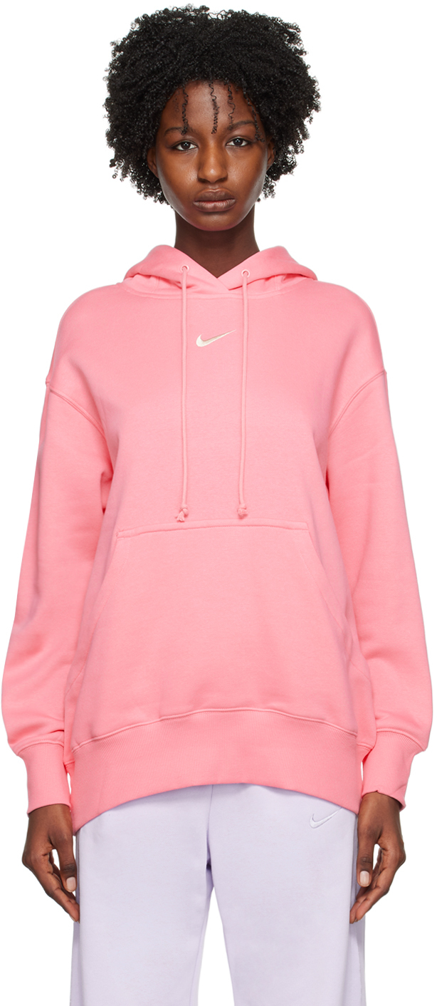Womens Hoodie Salmon Color Nike Hoodie Nike Sportswear Club Fleece