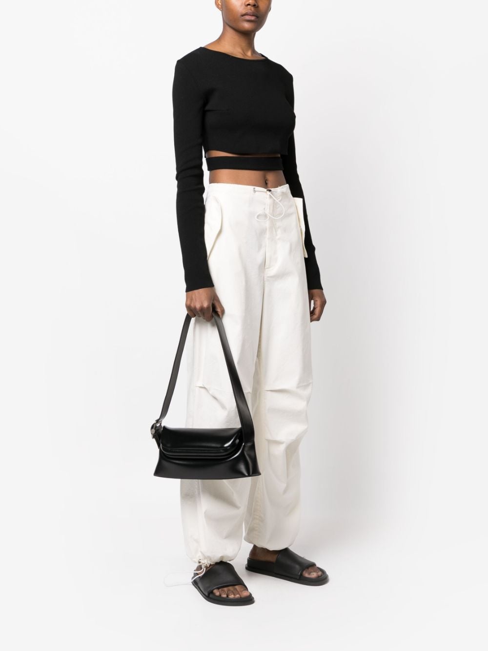 Osoi Slide Brot Shoulder Bag - Black | Editorialist