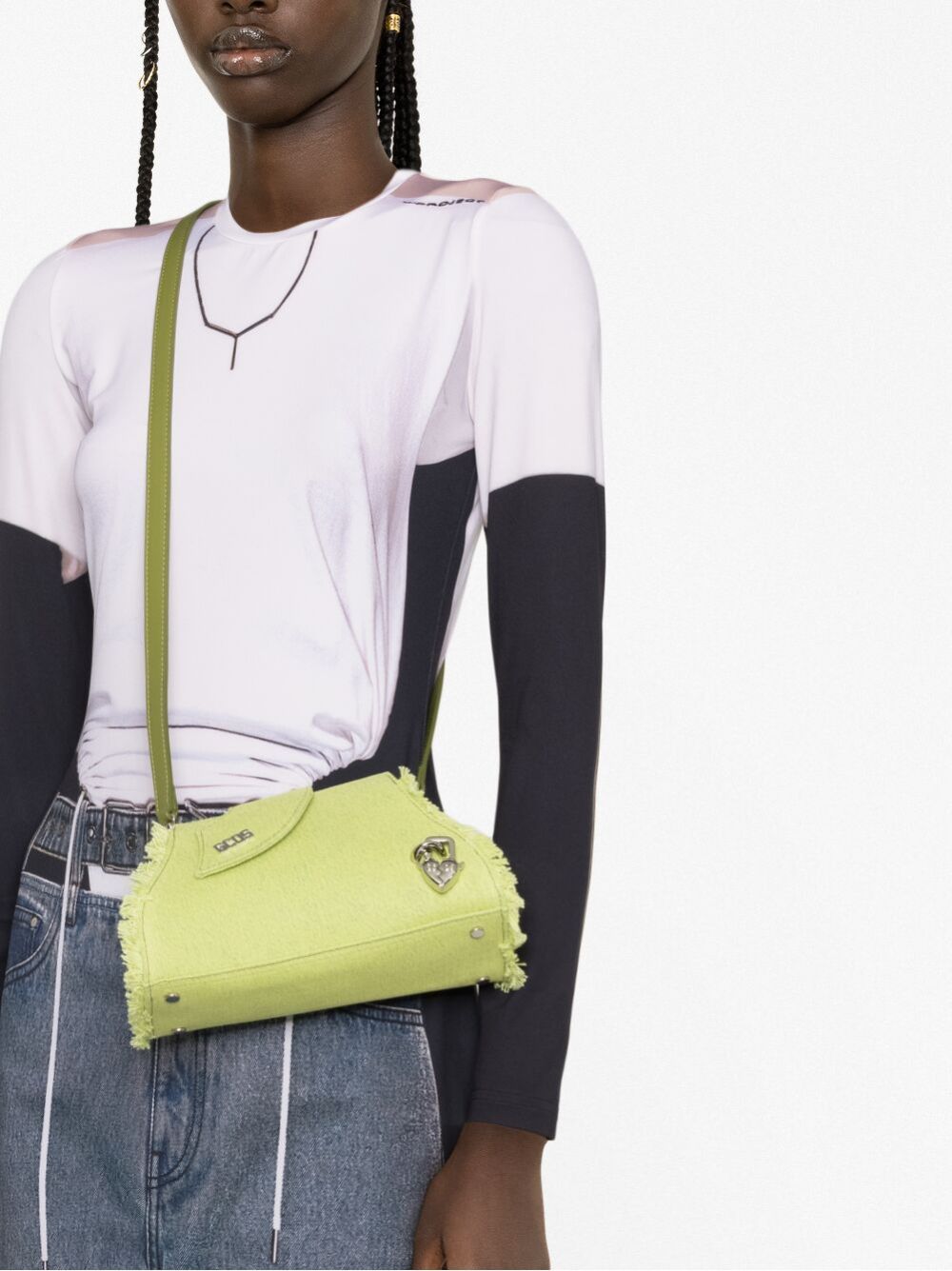 GCDS GCDS Comma Denim Bag