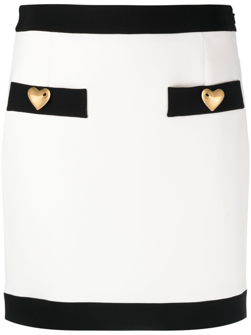 MOSCHINO Moschino Heart Embellished Cropped Jacket