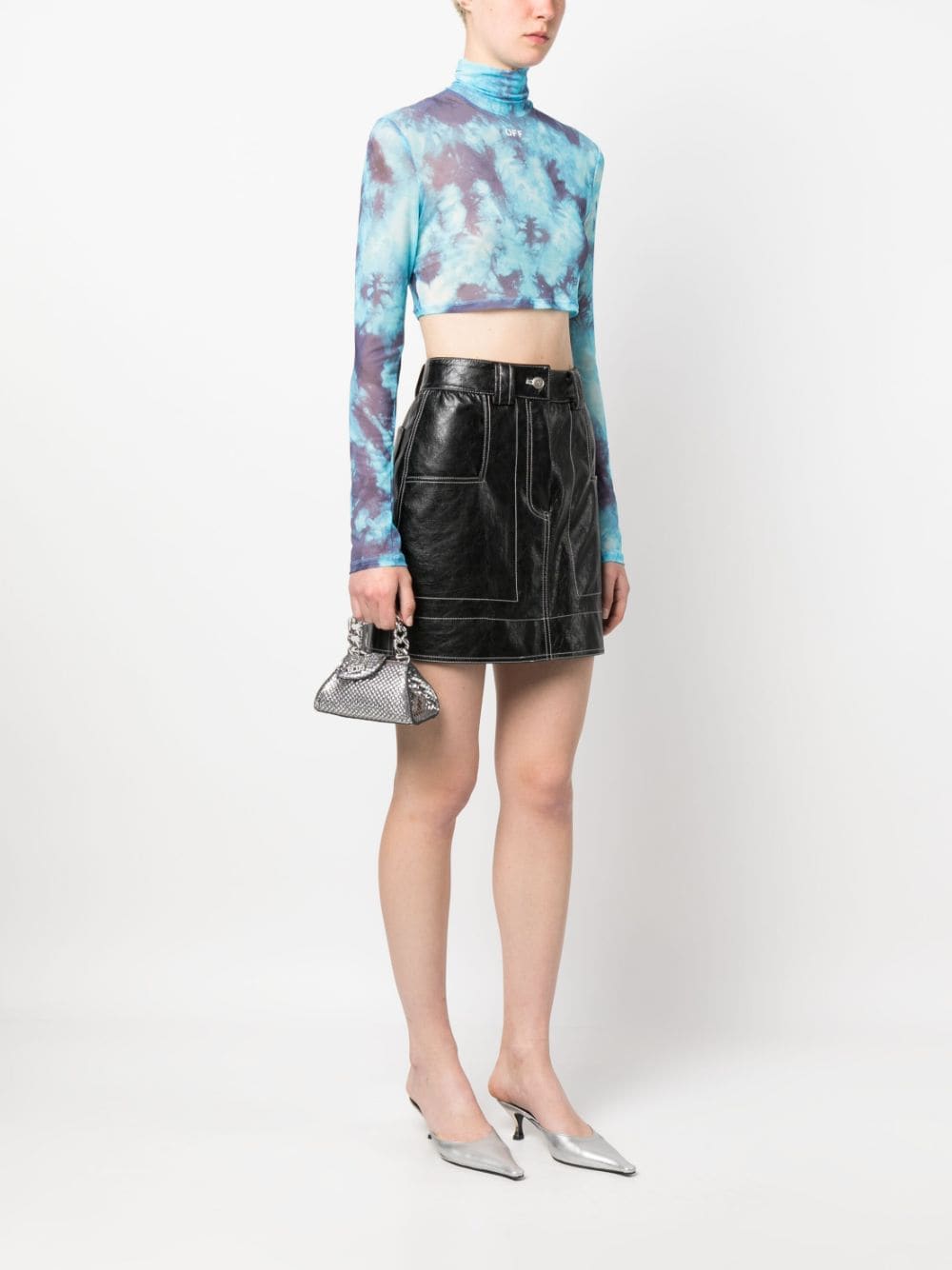 GCDS GCDS Micro Mirror Bag